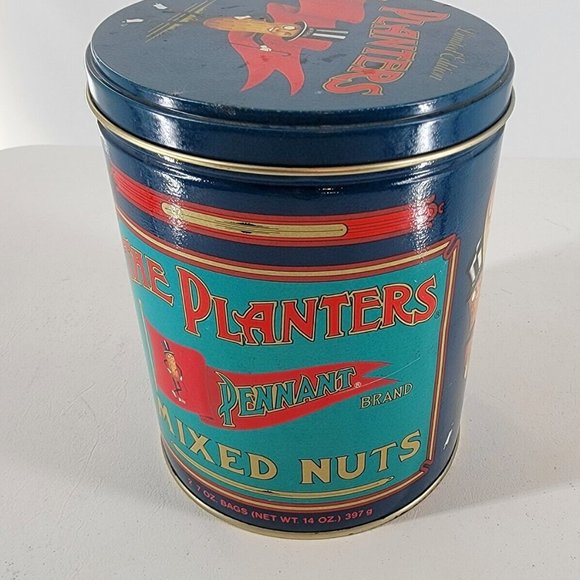 Kitchen | Vintage 1989 Planters Peanuts Limited Edition Mixed Nuts Tin ...